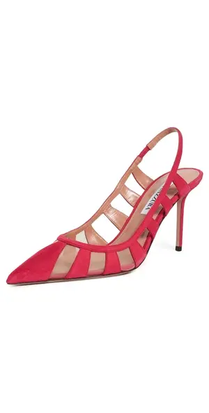 AQUAZZURA Screen Pumps 85mm - Rouge