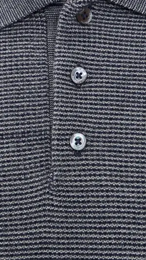 Rlx Ralph Lauren Merino Coolmax Striped Polo Sweater