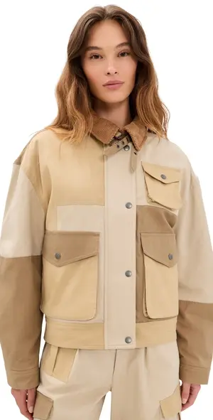 Isabel Marant Étoile Risla Bomber Jacket - Beige