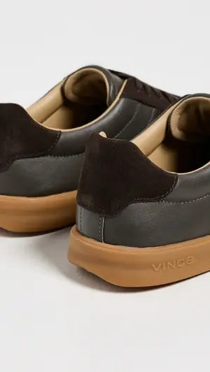 Vince Orenda Suede And Leather Sneakers