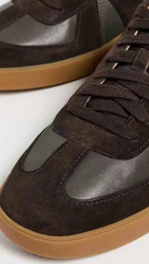 Vince Orenda Suede And Leather Sneakers