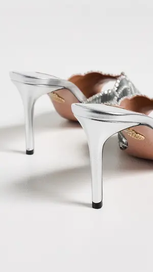 AQUAZZURA Ce Soir Mules 75mm