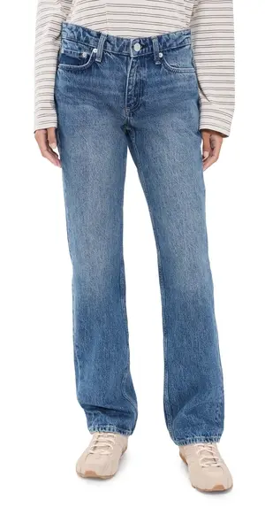 Rag & Bone Harlow Slim Straight Jeans - Candice