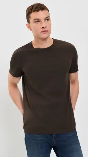 Paige Sorden Crew Neck Tee - Dark Agar