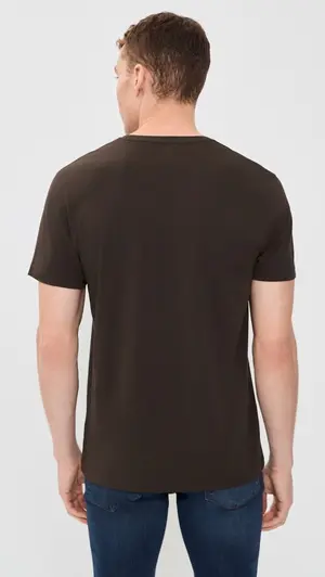 Paige Sorden Crew Neck Tee - Dark Agar