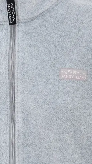 Sandy Liang Fleece Zip-up Jacket