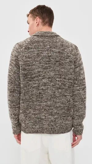 Universal Works Lambswool Zip Cardigan