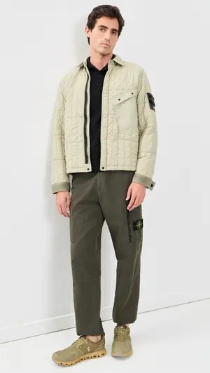 Stone Island Ultralight Nylon Quilted-tc Jacket