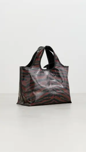 3.1 Phillip Lim Tiger Print Canvas Mini Market Tote
