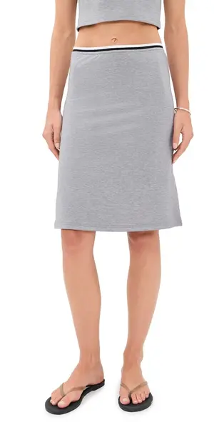 Lioness Laguna Midi Skirt - Grey