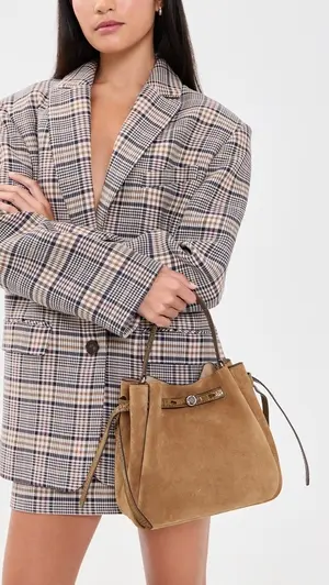 Tory Burch Romy Suede Bucket Bag