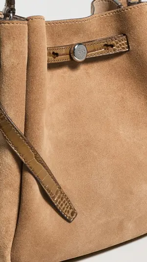 Tory Burch Romy Suede Bucket Bag