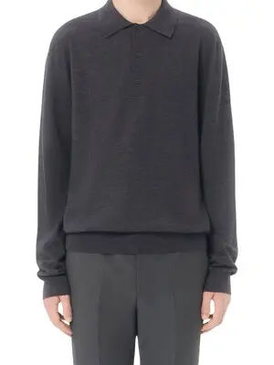 Valentino Garavani Wool Polo With Vlogo Embroidery