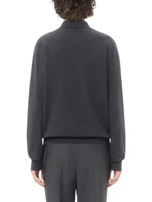 Valentino Garavani Wool Polo With Vlogo Embroidery