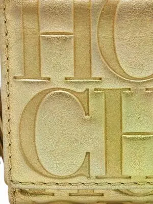 Carolina Herrera Monogram-embossed Trifold Wallet
