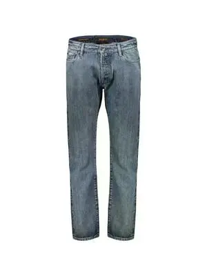 MOORER Pavel 10 Faded Straight-leg Jeans