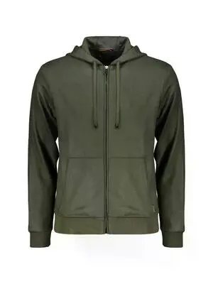 MOORER Matthew Zip-up Hoodie - Green