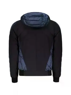 MOORER Padded Panel Hooded Jacket