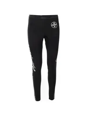 Off-White Diagonal Logo-print Leggings