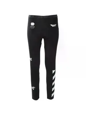 Off-White Diagonal Logo-print Leggings