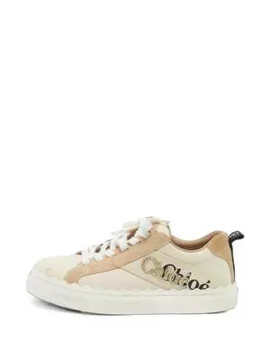Chloé Lauren Embroidered Sneakers