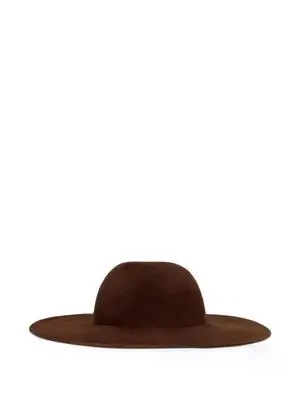 Alberta Ferretti Wide-brim Rounded-crown Hat