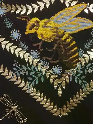 Gucci Embroidered Graphic Print Sweatshirt - Black