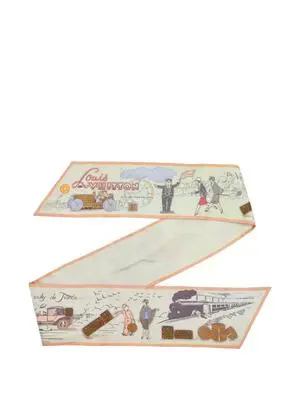 LOUIS VUITTON Du Voyage En Auto Bandeau Scarf