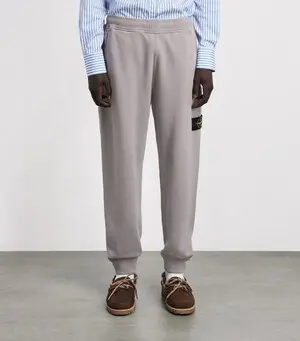 Stone Island Cotton Compass Sweatpants