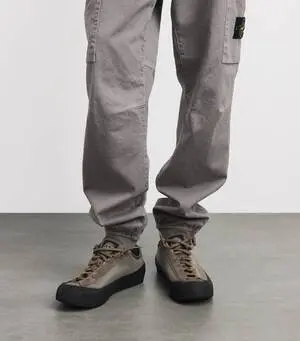 Stone Island Stretch-cotton Cargo Trousers
