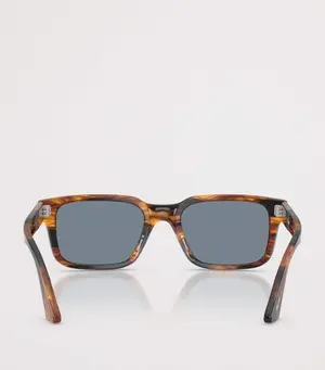 Persol Rectangular Po3272s Sunglasses