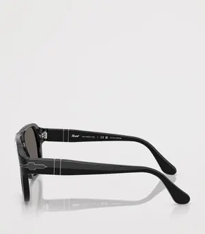 Persol Acetate Jean Rectangle Sunglasses