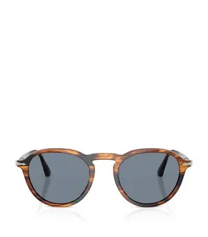 Persol Tortoiseshell Phantos Sunglasses - Brown