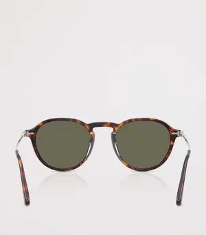 Persol Tortoiseshell Phantos Sunglasses