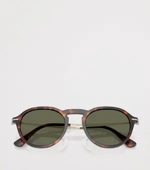 Persol Tortoiseshell Phantos Sunglasses