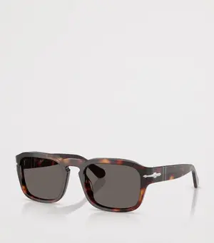 Persol Tortoiseshell Pillow Sunglasses