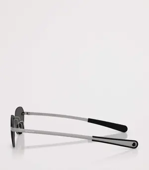 Moncler Orris Irregular Rectangle Sunglasses