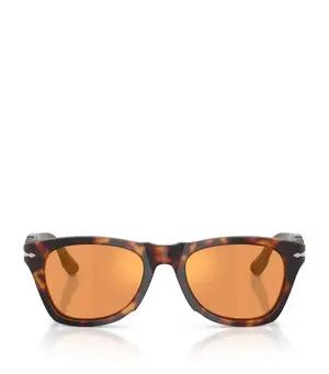 Persol Tortoiseshell Phantos Sunglasses - Brown