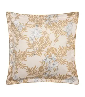 ALEXANDRE TURPAULT Organic Cotton Promenade Square Pillowcase - Beige