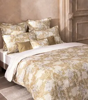 ALEXANDRE TURPAULT Organic Cotton Promenade Super King Duvet Cover - Beige