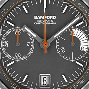 BAMFORD LONDON B347 Titanium Monopusher Chronograph Watch
