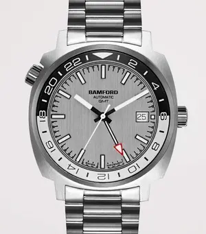 BAMFORD LONDON Stainless Steel Gmt Watch