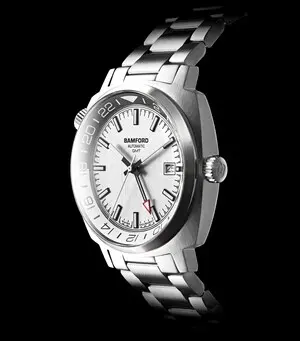 BAMFORD LONDON Stainless Steel Gmt Watch