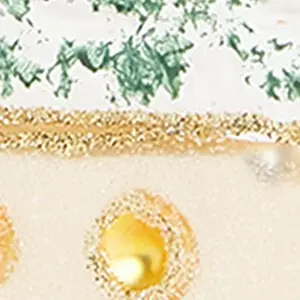 Harrods Glass Triple Cheese Tree Decoration