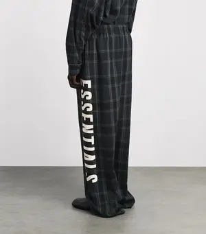 Fear Of God Flannel Check Lounge Trousers