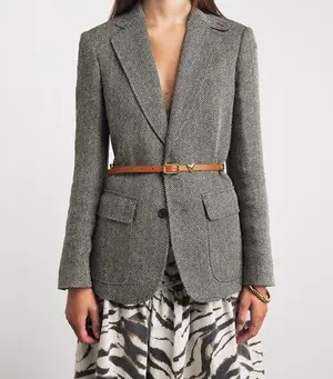 Claudie Pierlot Calfskin Belt