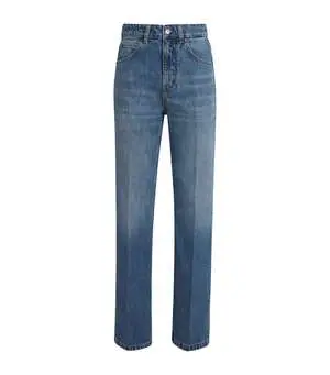 Victoria Beckham Julia Straight Jeans - Blue