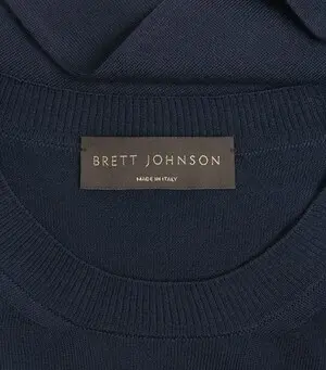 BRETT JOHNSON Cashmere-silk T-shirt