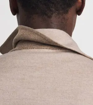 BRETT JOHNSON Cashmere Double-chore Shacket