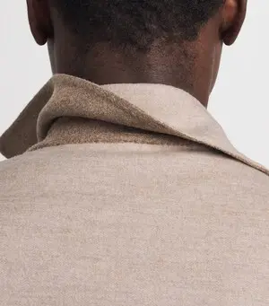 BRETT JOHNSON Cashmere Double-chore Shacket